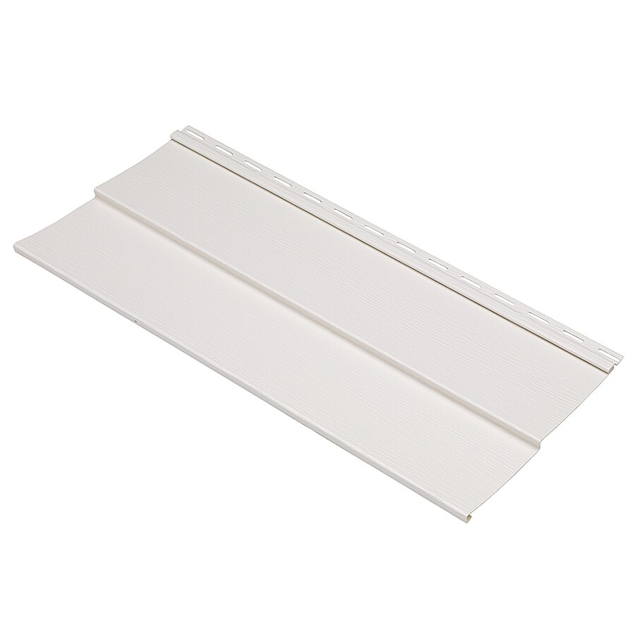 Durabuilt 440 Vinyl Siding Sample Double 5 Traditional Linen at Lowes.com