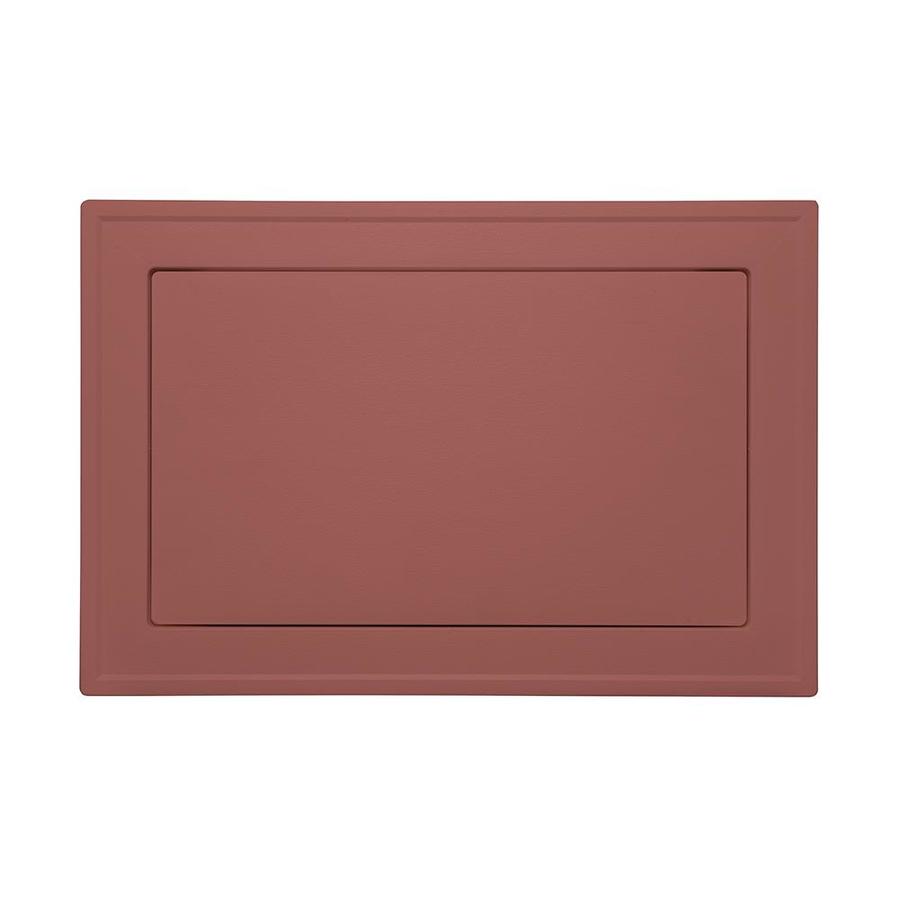 Ply Gem 8.37-in x 12.5-in Russet Red Vinyl Universal Mounting Block at ...