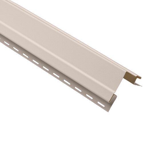 Durabuilt 400 Vinyl Siding Trim Outside Corner Post Beige 4-in x 120-in ...