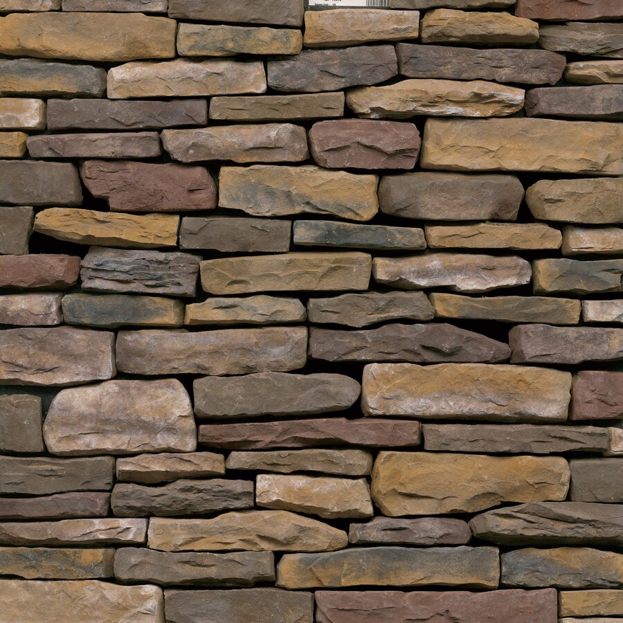 Ply Gem Stone Shadow Ledgestone 10-sq ft Sherwood Faux Stone Veneer at ...