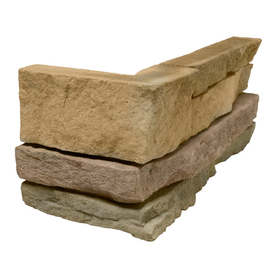 Ply Gem Stone True Stack Sonoma Molded Corner Stone Veneer Trim in the ...