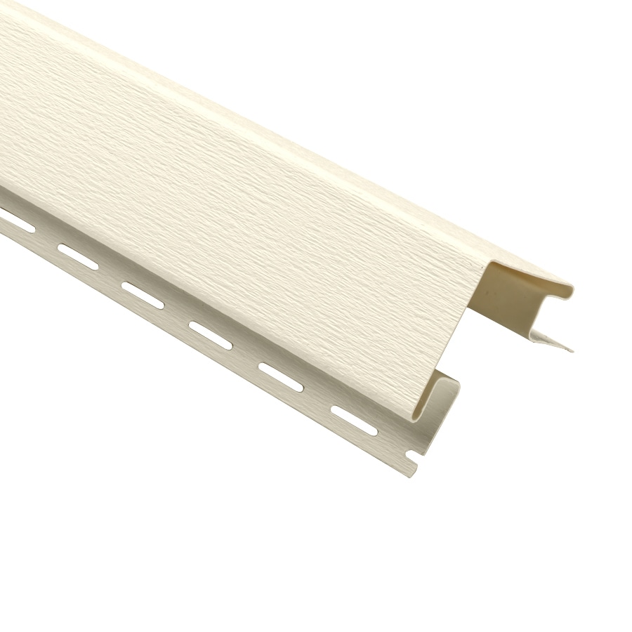 Georgia-Pacific 3-in x 120-in Pearl Outside Corner Post Vinyl Siding ...
