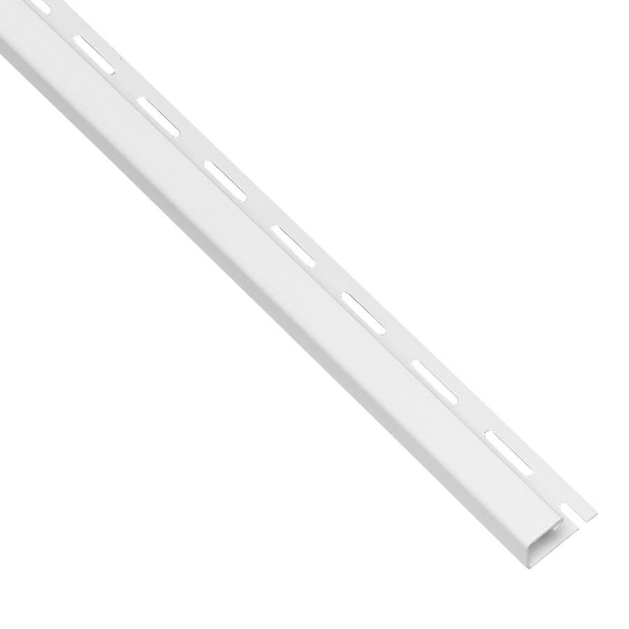 Georgia-Pacific White J-channel Vinyl Siding Trim 0.875-in x 150.0-in ...