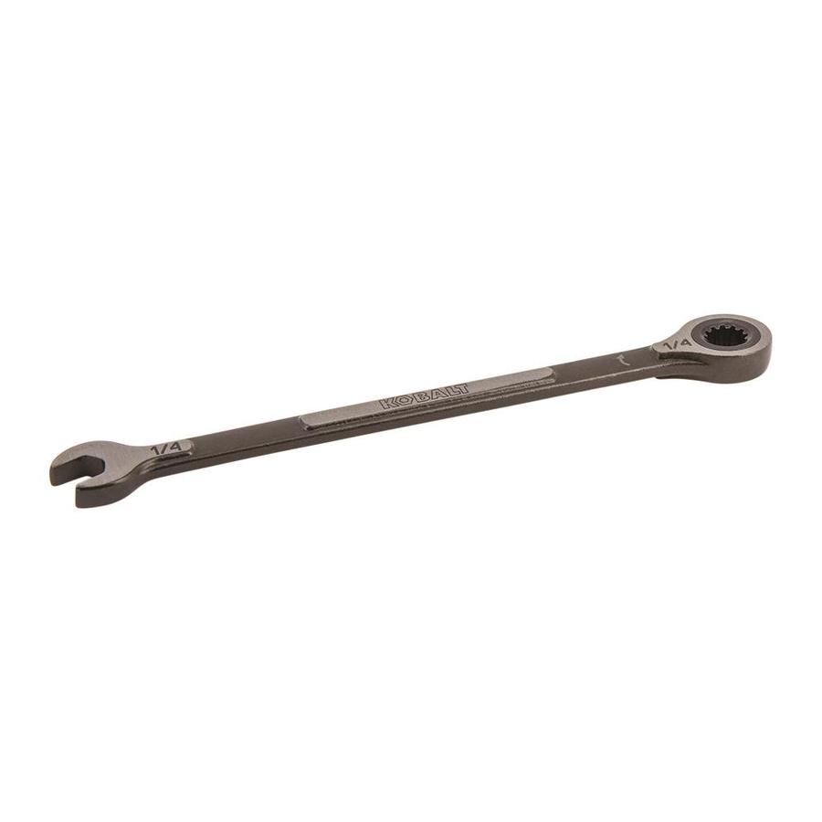 Kobalt Universal 1/4-in Spline Standard (SAE) Ratchet Wrench at Lowes.com