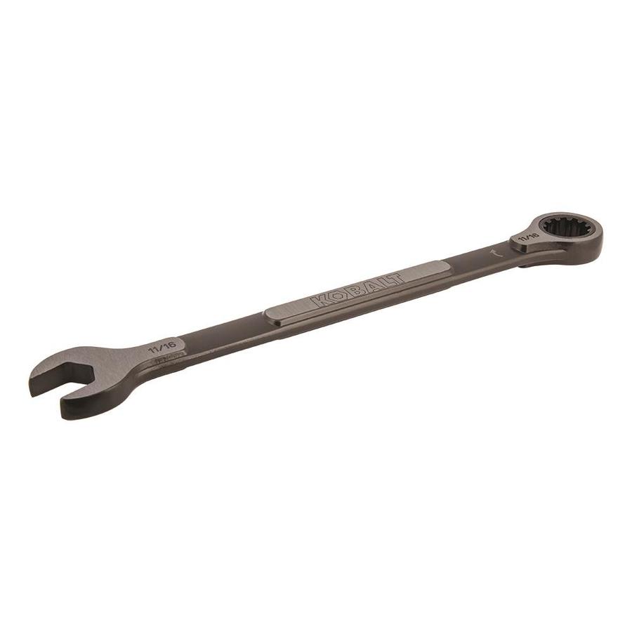 Kobalt Universal 11/16-in Spline Standard (SAE) Ratchet Wrench at Lowes.com