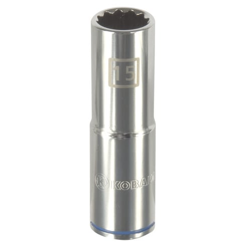 Kobalt Metric 1/2-in Drive 12-point 15mm Deep Socket in the Sockets ...