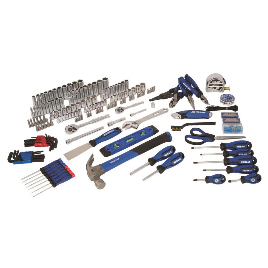 Kobalt 230-Piece Household Tool Set with Soft Case in the Household ...