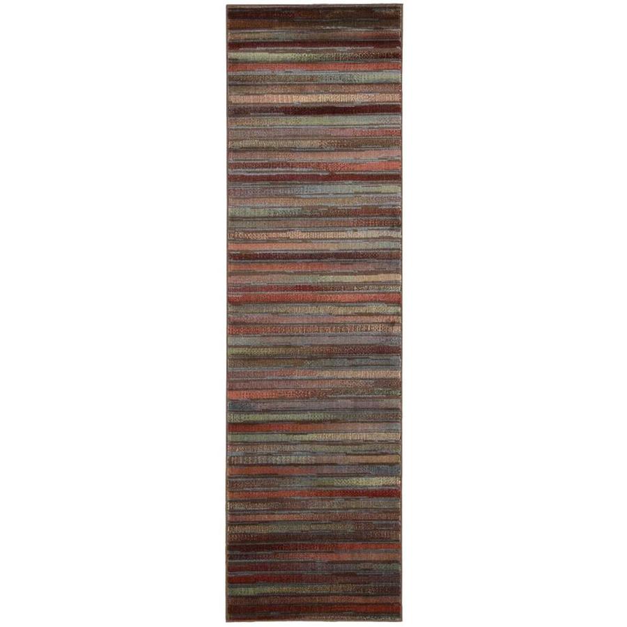 Nourison Expressions Multicolor Rectangular Indoor Machine-Made Area ...