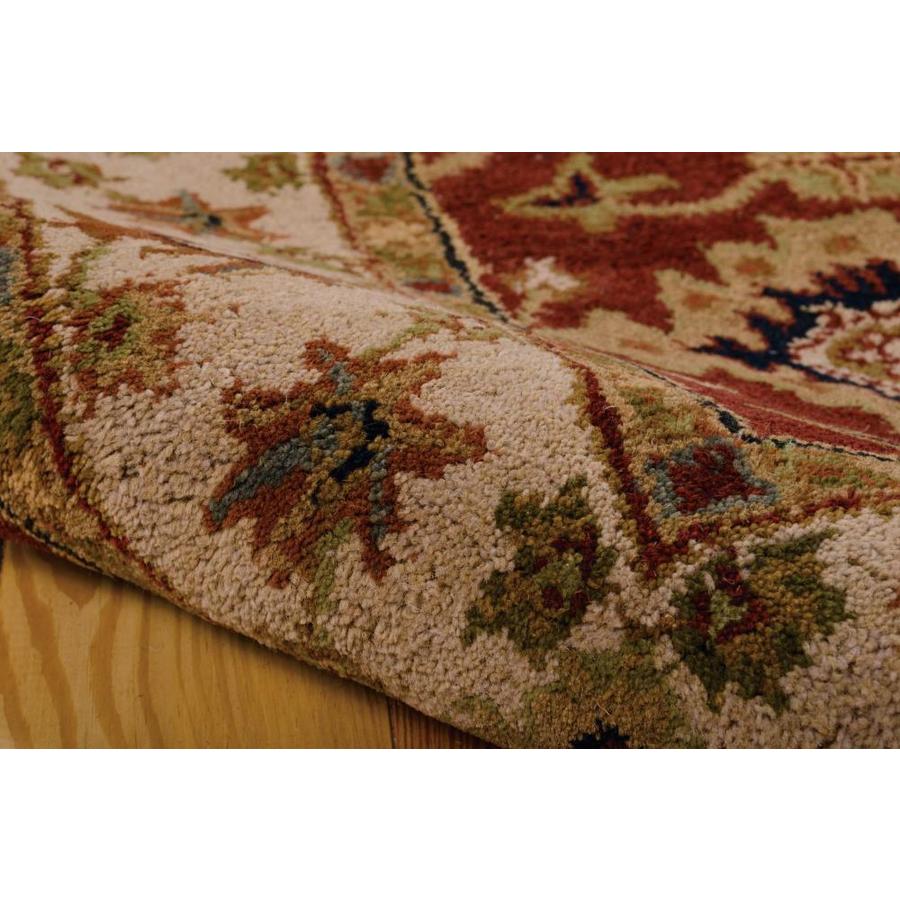 Nourison India House 5 x 8 Wool Brick Abstract Area Rug at Lowes.com