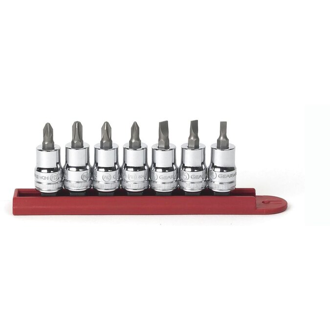 GEARWRENCH GearWrench 7 Pc. 3/8-in Drive Slotted/Phillips®/Pozidriv ... GEARWRENCH GearWrench 7 Pc. 3/8-in Drive Slotted/Phillips®/Pozidriv ...