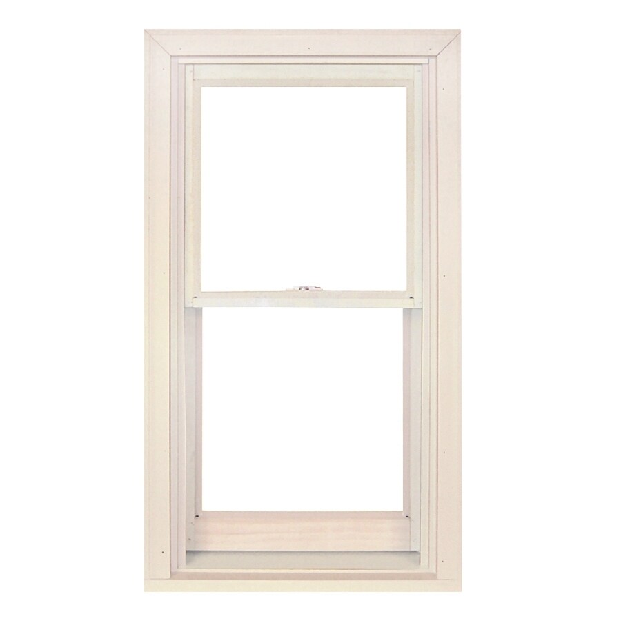 New Construction 37.375-in x 49-in x 4.5625-in Jamb Primed Wood Double ...
