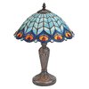 Design Toscano 16.5-in Bronze Table Lamp with Glass Shade at Lowes.com