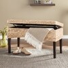 Boston Loft Furnishings Antara Espresso Indoor Accent Bench at Lowes.com