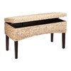 Boston Loft Furnishings Antara Espresso Indoor Accent Bench at Lowes.com