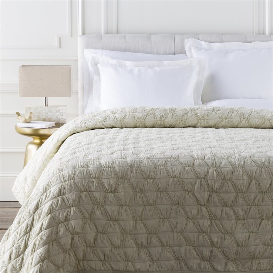 Melissa Natural Full/Queen Quilt Cotton at Lowes.com