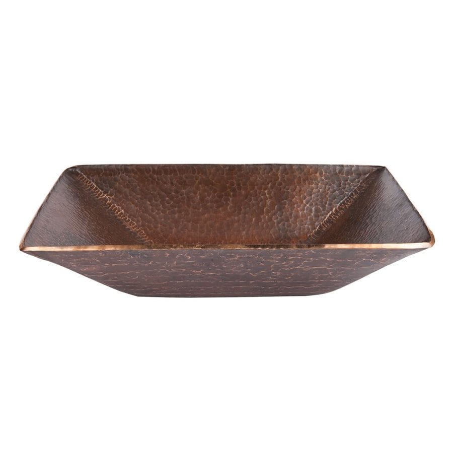 Premier Copper Products Oil-Rubbed Bronze Copper Vessel Rectangular ...
