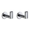 Nameeks Demetra 2-Hook Chrome Towel Hook at Lowes.com