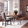 Scott Living Natural Honey Wood Live Edge Dining Table at Lowes.com