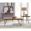 Scott Living Natural Honey Mahogany Rectangular Coffee Table at Lowes.com