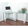 RTA Home & Office Contemporary Frosted Computer Desk at Lowes.com