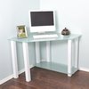 RTA Home & Office Contemporary Frosted Computer Desk at Lowes.com