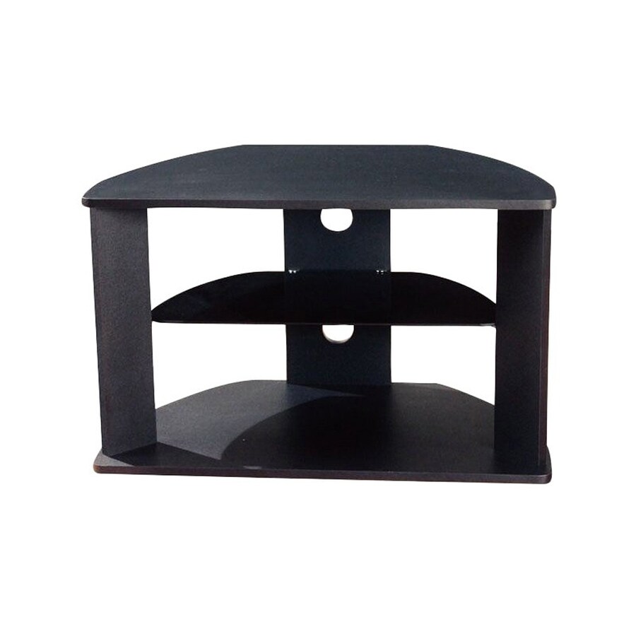 4D Concepts Black Half-round TV Stand in the TV Stands department at ...