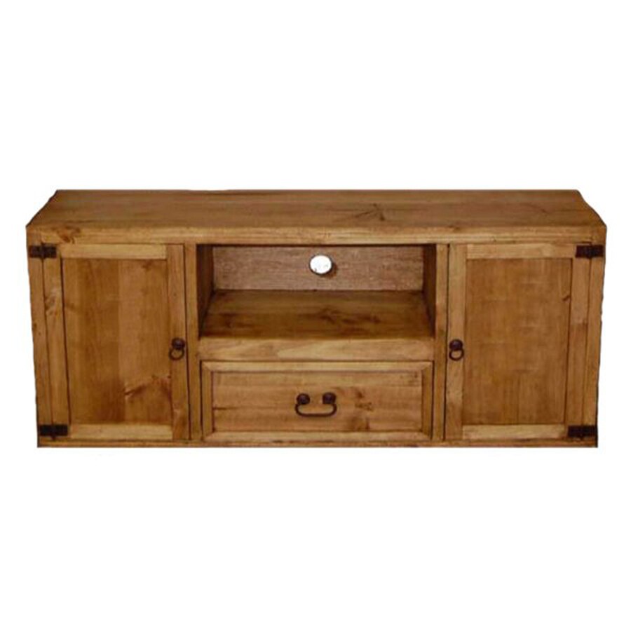Million Dollar Rustic Rustic Rectangular TV Cabinet at Lowes.com