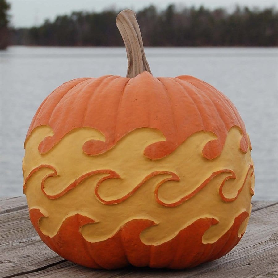 Craft-Tex Pumpkin Patch Waves Artificial Harvest Pumpkin at Lowes.com