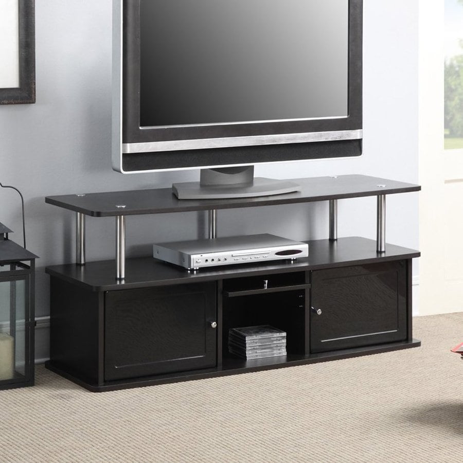 Convenience Concepts Designs2Go Espresso Rectangular TV Cabinet at ...