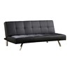 Sauder Cooper Black Denim Futon at Lowes.com