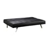 Sauder Cooper Black Denim Futon at Lowes.com