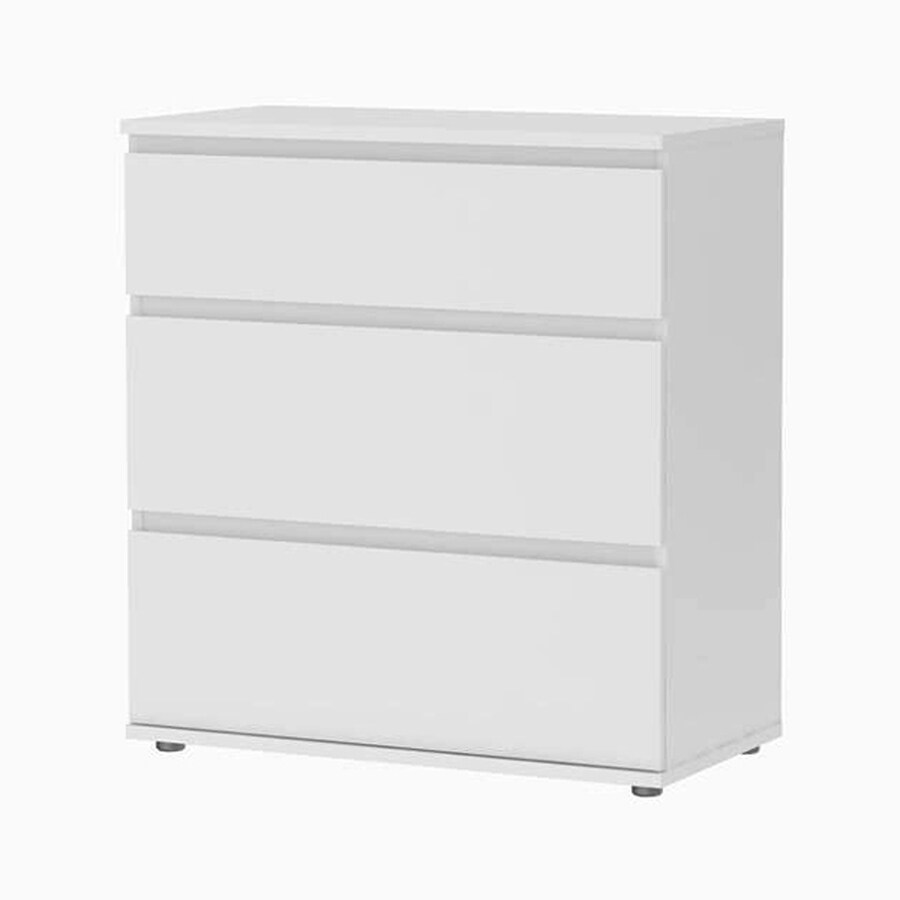 Tvilum Aurora White 3-Drawer Accent Chest at Lowes.com