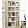 Coaster Fine Furniture White Wood 15-Shelf Bookcase at Lowes.com