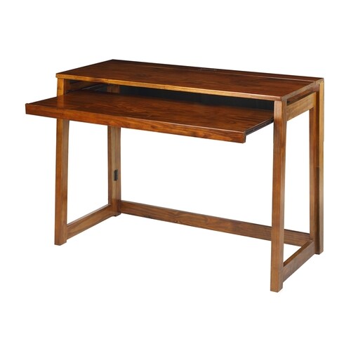 Casual Home Transitional Warm brown Computer Desk at Lowes.com