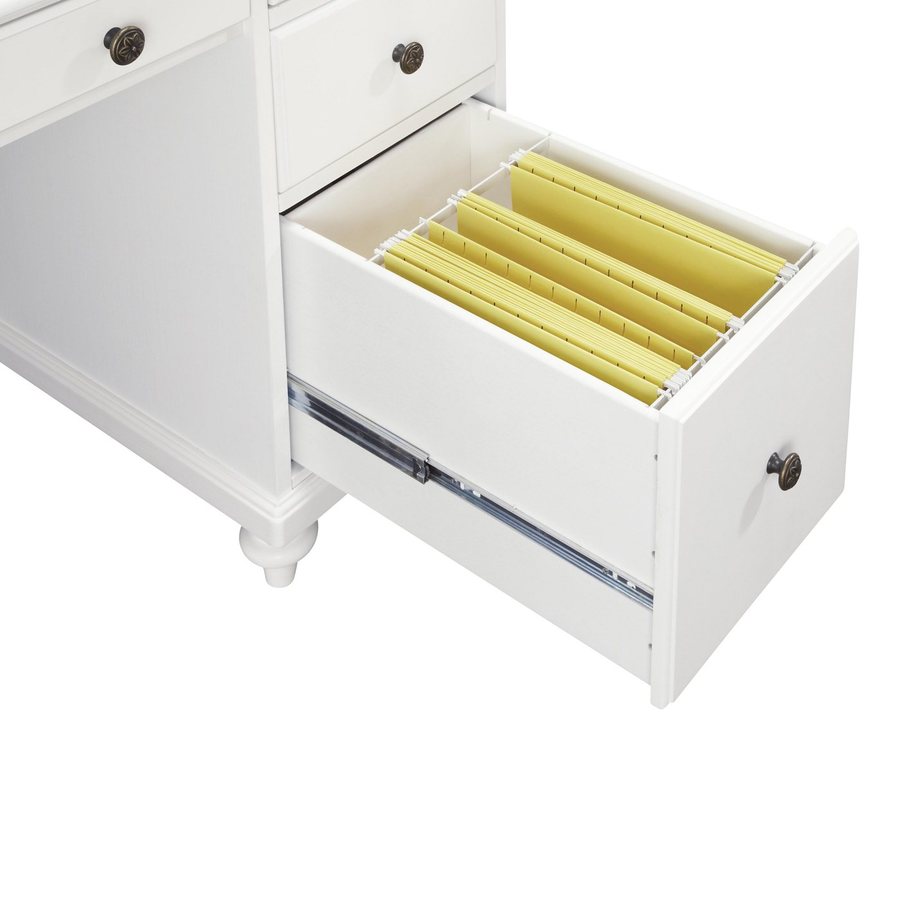 Home Styles BERMUDA PEDESTAL DESK in the Desks department at Lowes.com