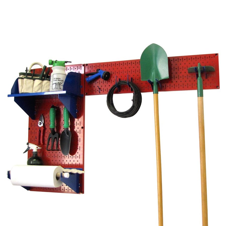 Wall Control 9-Piece Steel Pegboard Multi-tool Rack (Actual: 48-in x 32 ...