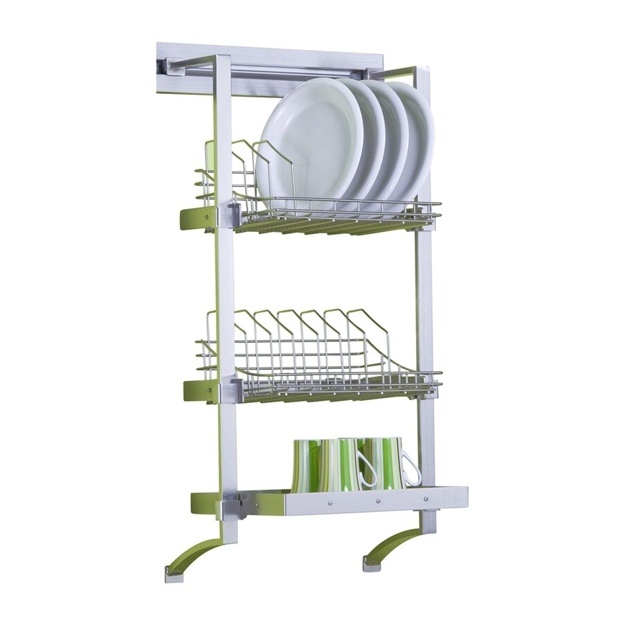 PegRAIL 12-in W x 18-in L x 38-in H Metal Dish Rack at Lowes.com