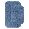 Garland Rug Jazz Set of 2 Basin Blue Nylon Bath Rug at Lowes.com
