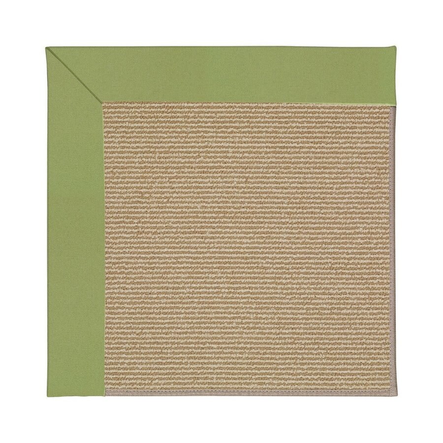 Capel Rugs Zoe-Sisal Green Square Indoor/Outdoor Area Rug (Common: 12 x ...