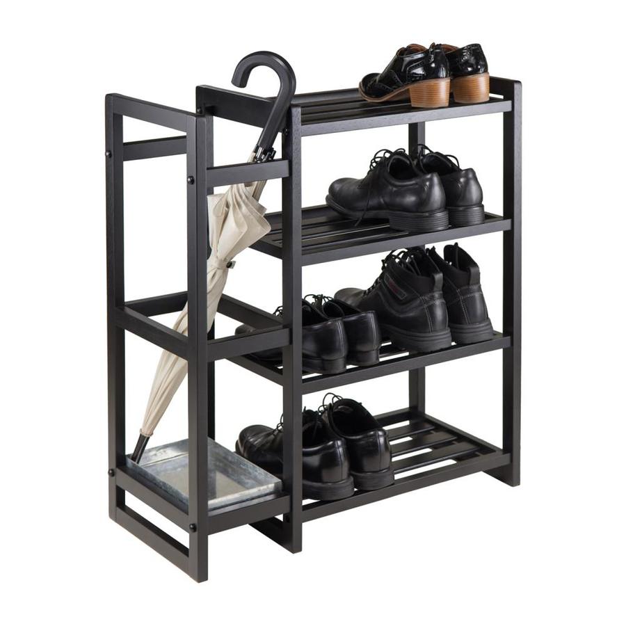 Winsome Wood ISABEL SHOE RACK WITH UMBRELLA ST in the Shoe Storage ...