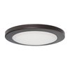 Amax Lighting M/A 7-in Bronze LED Flush Mount Light ENERGY STAR at ...