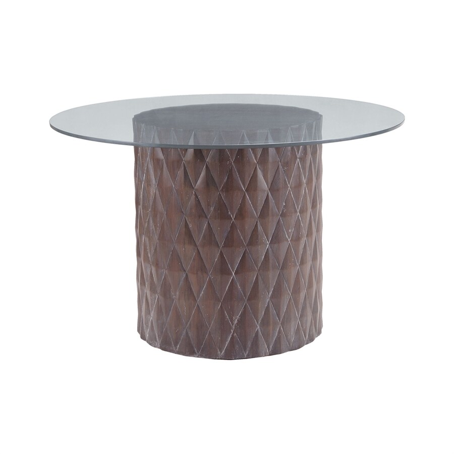 Dimond Home Coco Glass Round Dining Table at Lowes.com