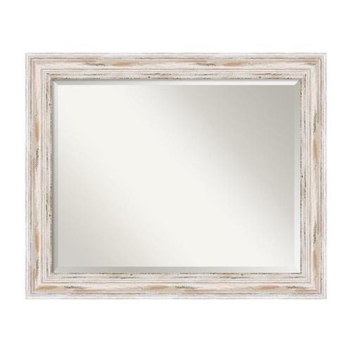 Amanti Art Alexandria Whitewash Wall Mirror at Lowes.com