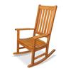Regal Teak 3-Piece Teak Outdoor Rocking Chair Set at Lowes.com