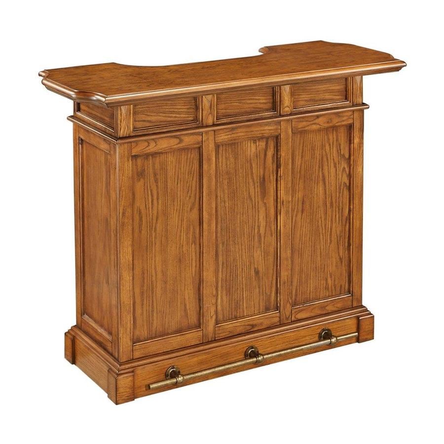 Home Styles Americana 52-in x 42-in Poplar Rectangle Mini Bar at Lowes.com