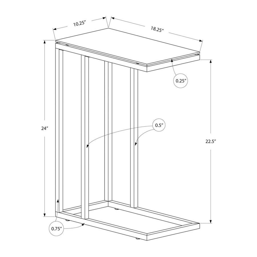 Monarch Specialties Accent Table at Lowes.com