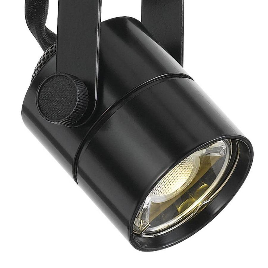 Cal Lighting Track head 1-Light Dimmable black Roundback Linear Track ...
