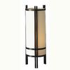 ORE International 24-in Black Uplight Table Lamp with Linen Shade at ...