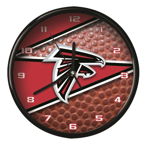 The Memory Company Analog Atlanta Falcons Round Wall Clock in the ...