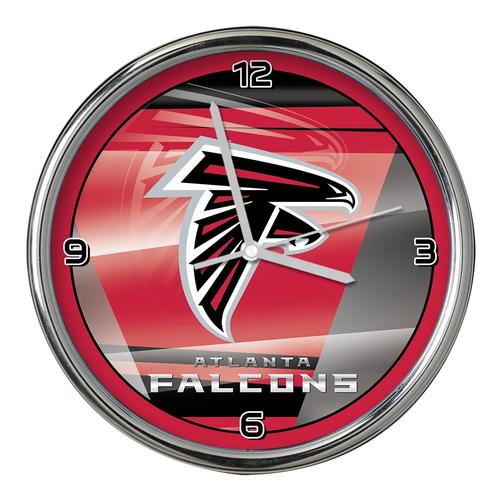 The Memory Company Analog Atlanta Falcons Round Wall Clock in the ...